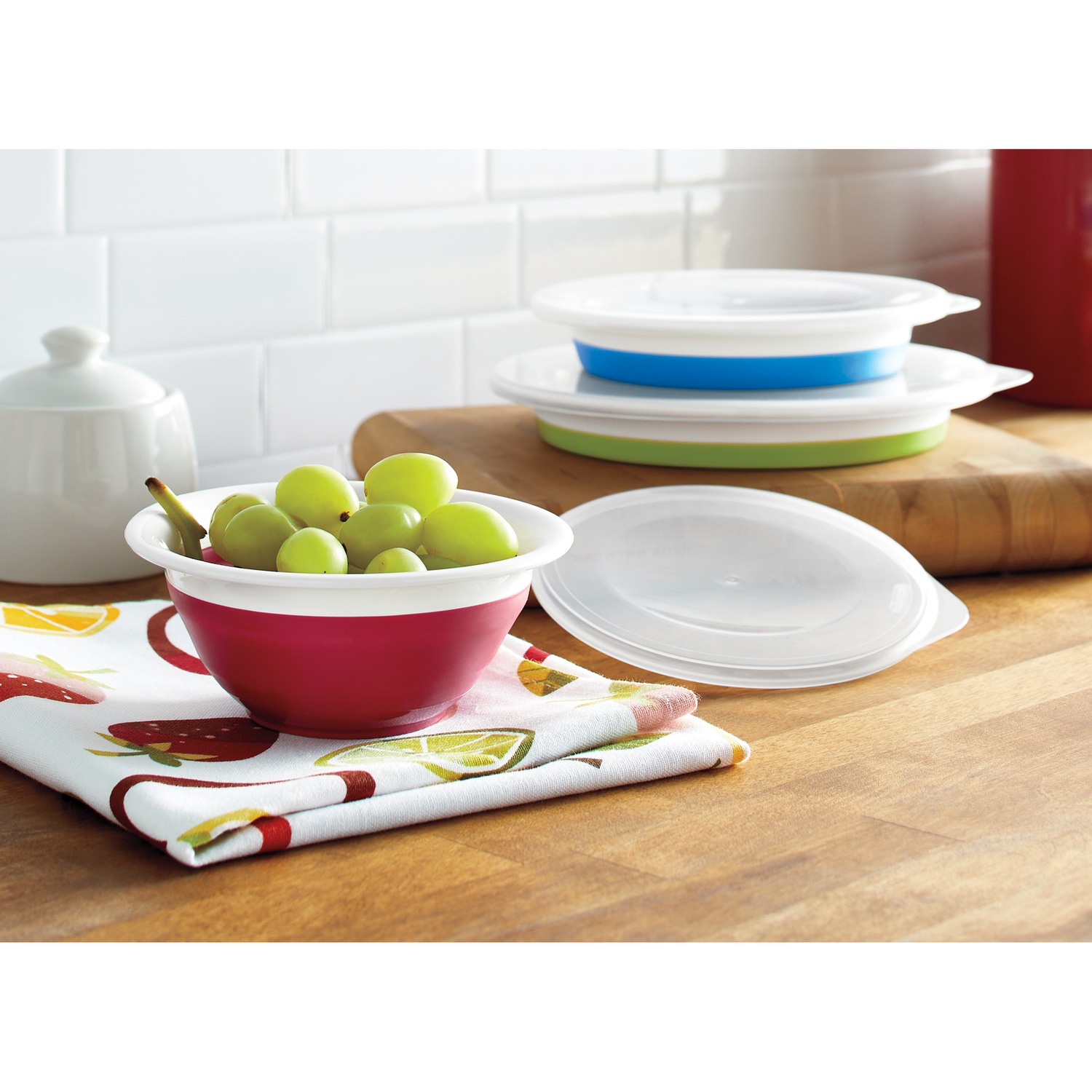 Progressive PrepWorks Set of 6 Collapsible Storage Bowls | Country Door