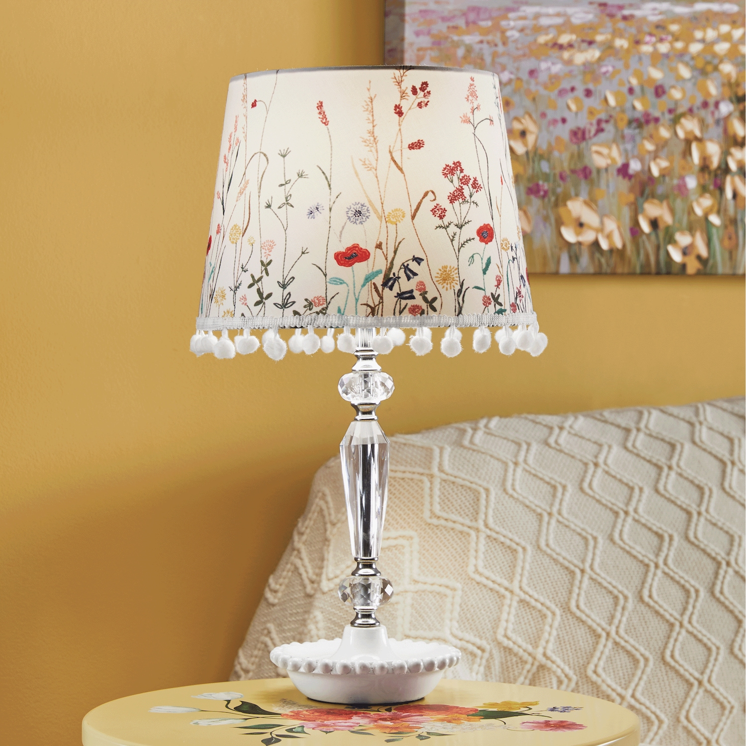 Wildflower Accent Lamp | Country Door