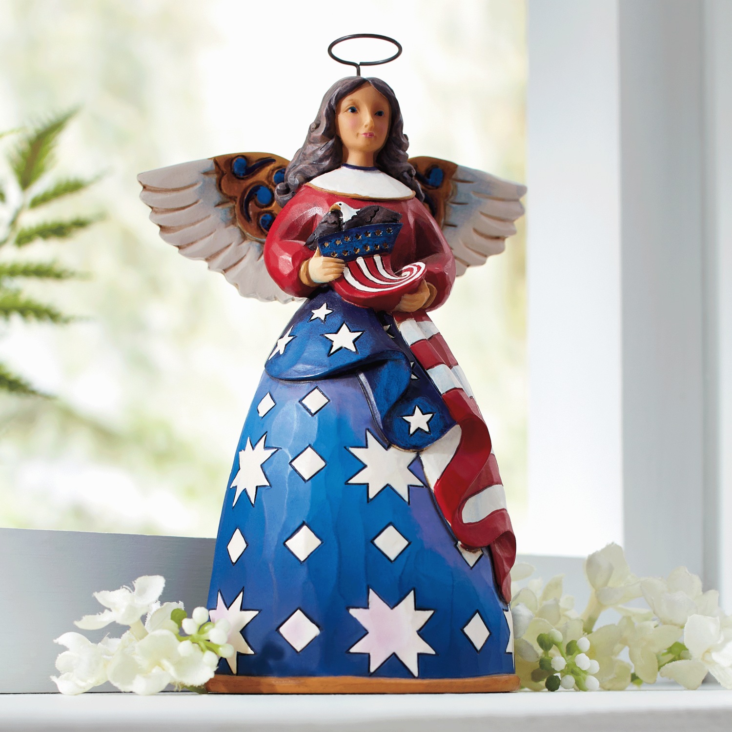 Jim Shore Patriotic Angel | Country Door