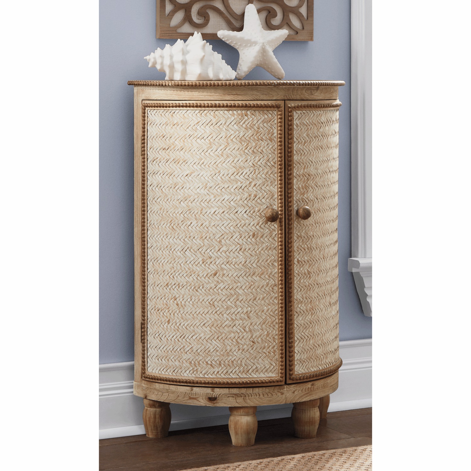 Woven Half-Moon Cabinet | Country Door