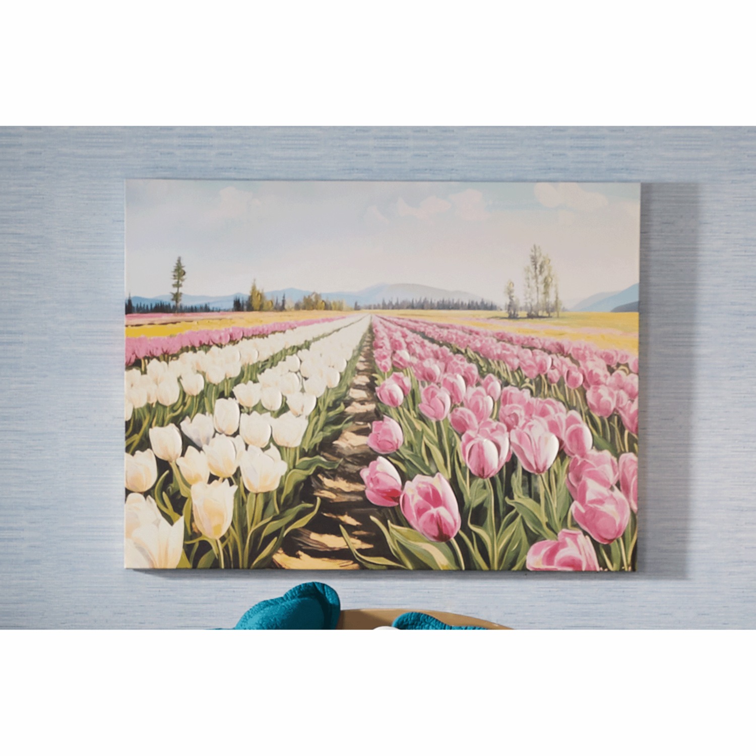 Tulip Fields Wall Art | Country Door