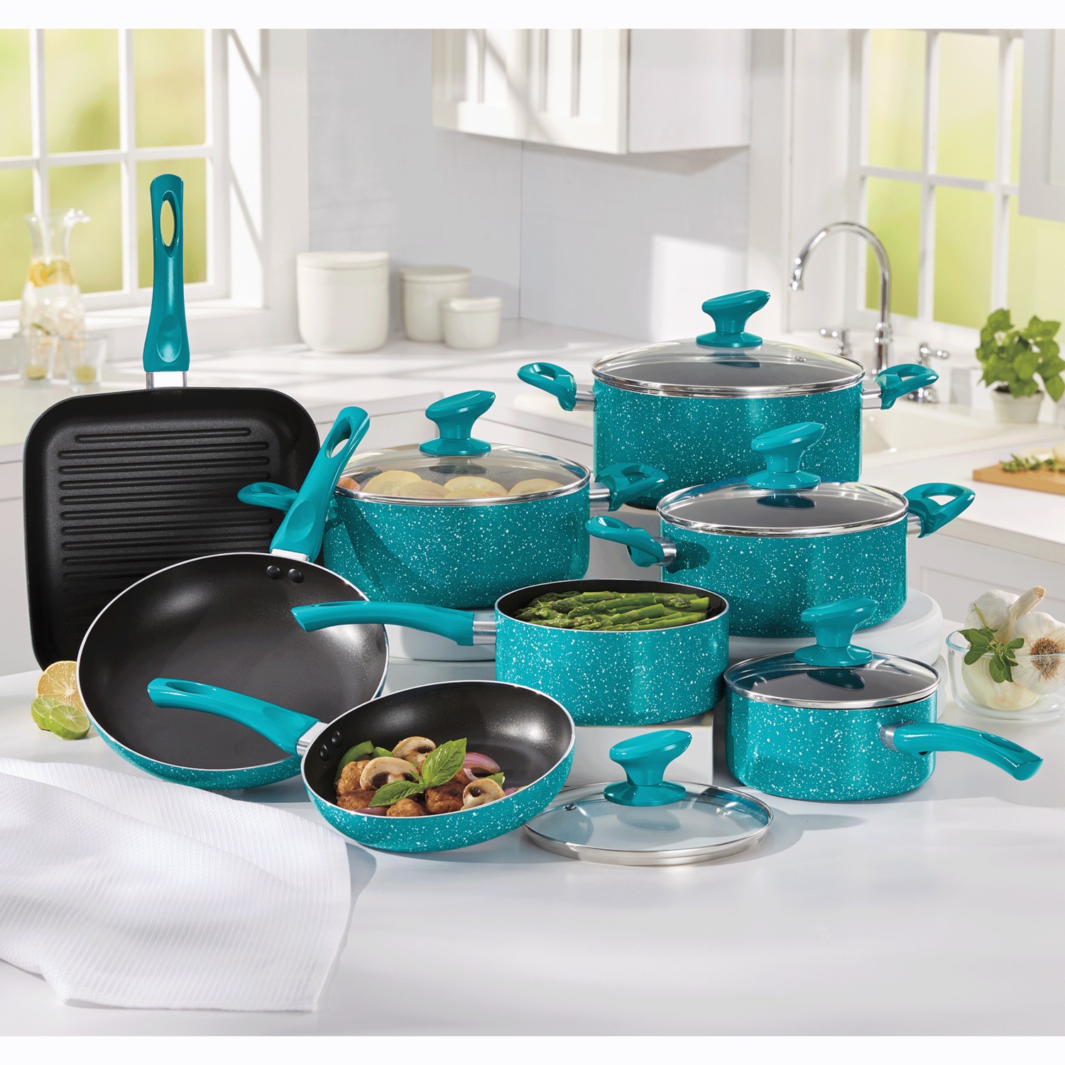 13-Piece Granite Aluminum Cookware Set | Country Door