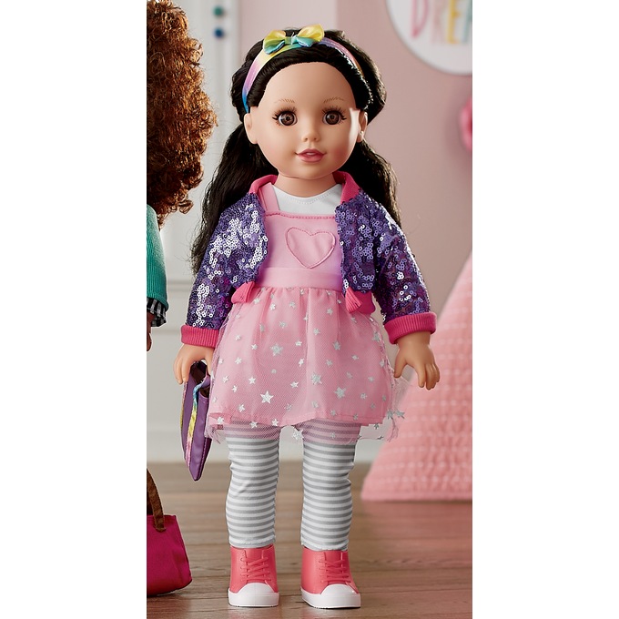 18 Style Girls Dolls with Outfits Country Door