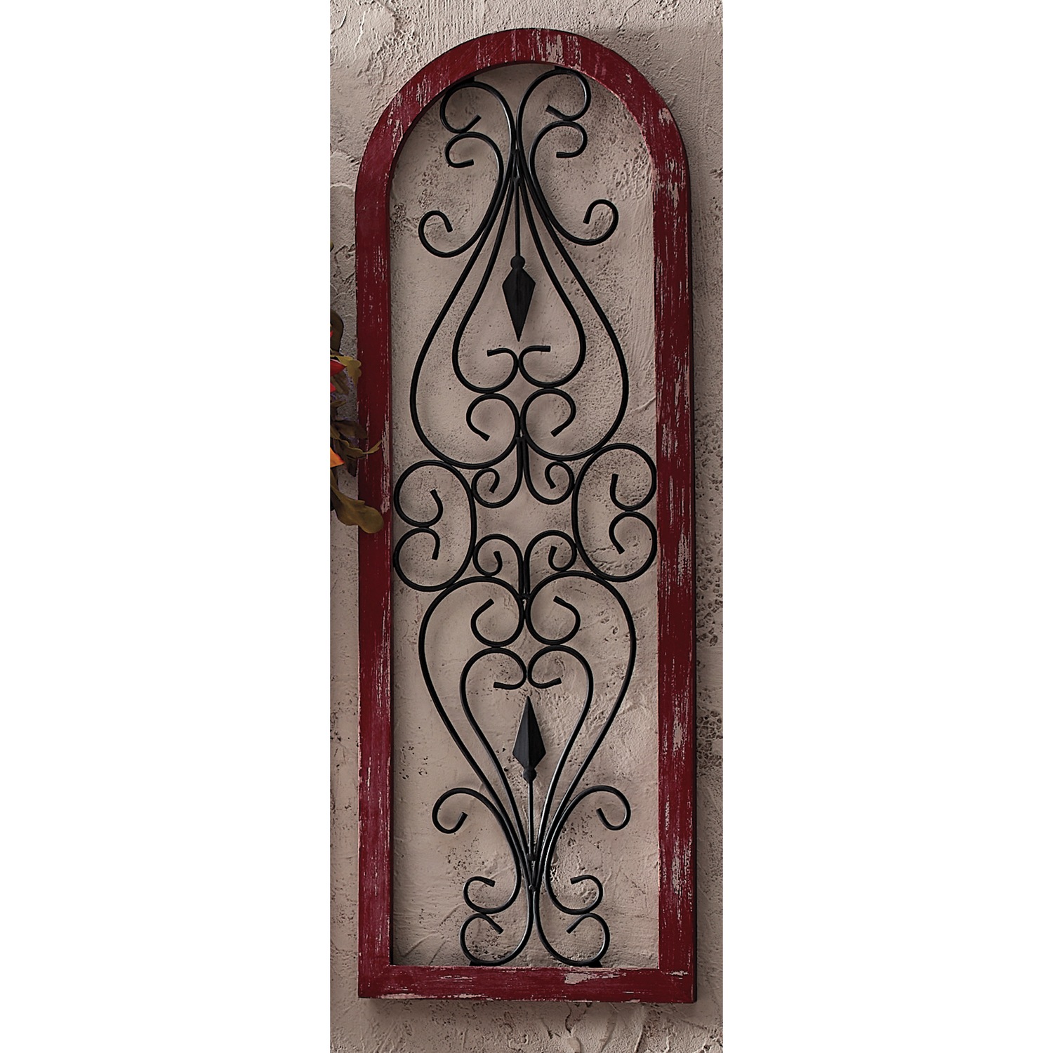 Scarlett Arched Scroll Window Wall Décor | Country Door