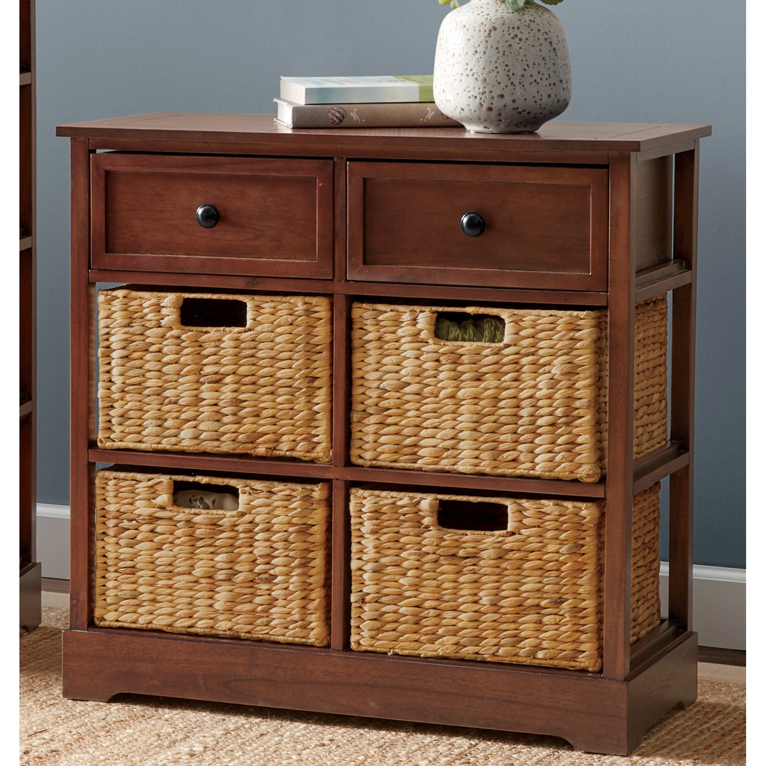 Admiral 4-Basket Storage Cabinet | Country Door