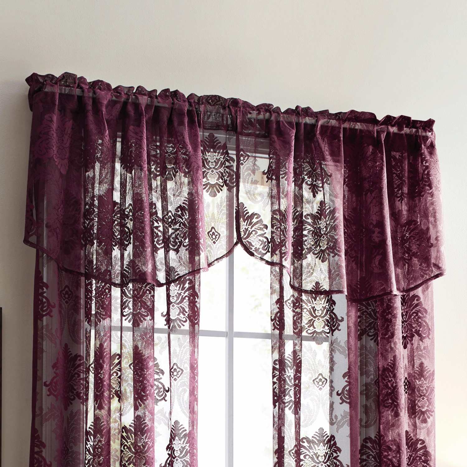 Athena Lace Valance | Country Door