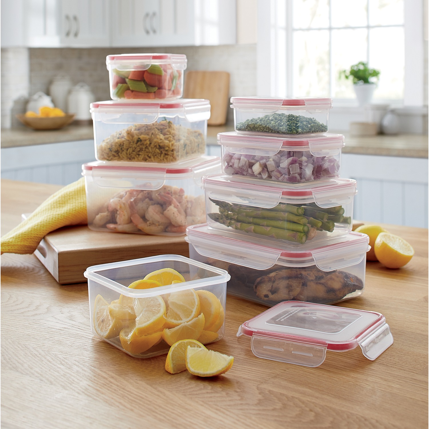 16-Piece BPA-Free Food Storage Set with Locking Lids | Country Door