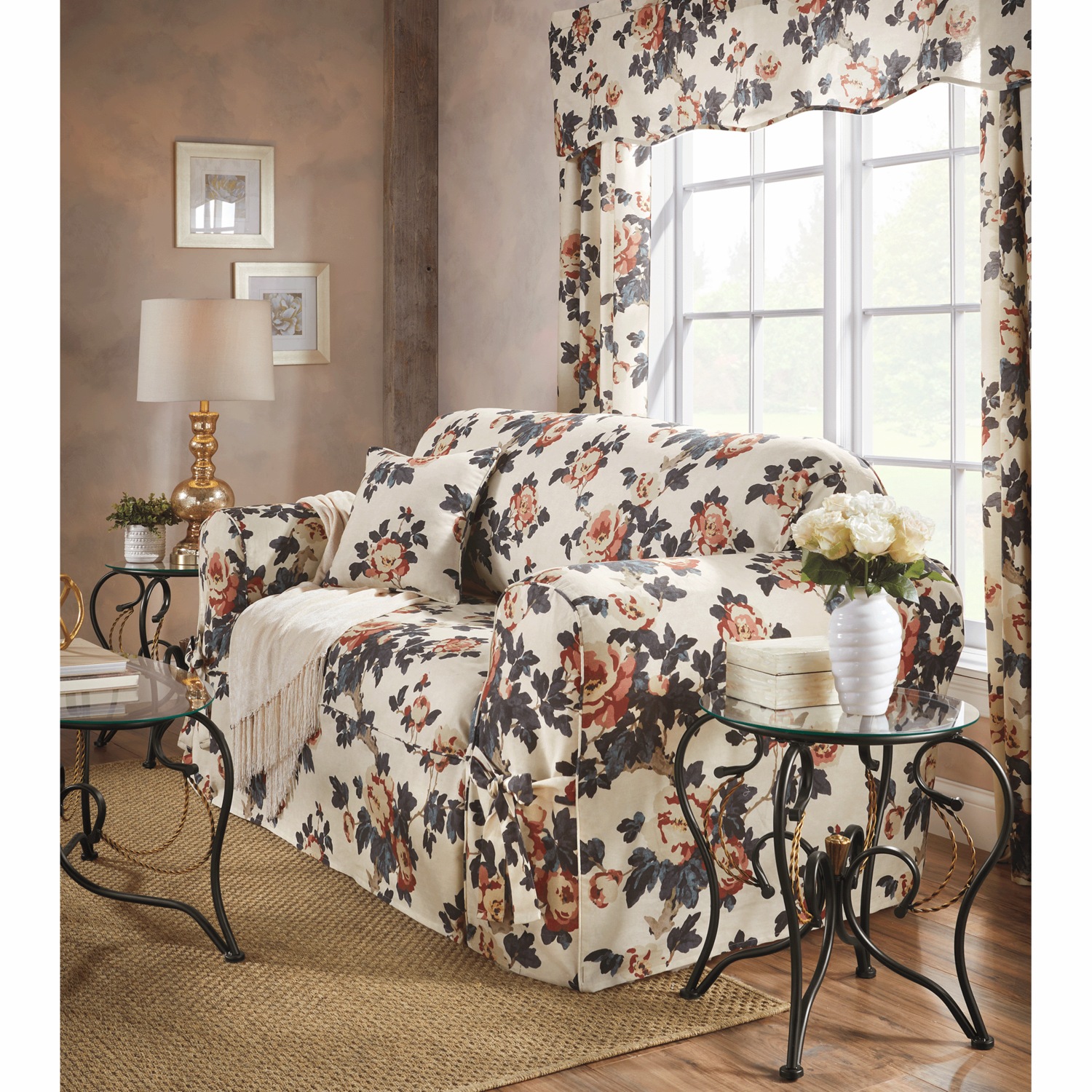 Fall Floral Window Panel | Country Door