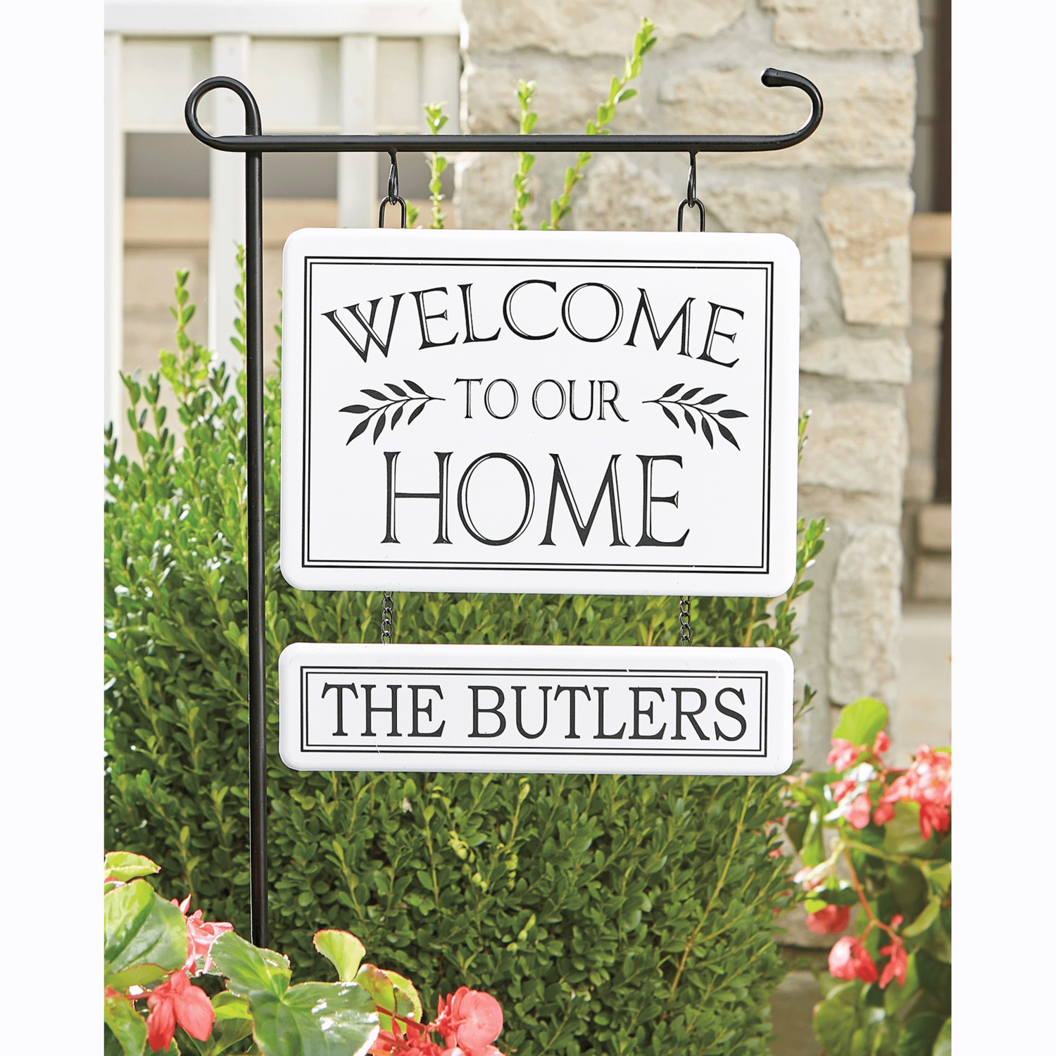 Personalized "Welcome to Our Home" Sign with Stake | Country Door