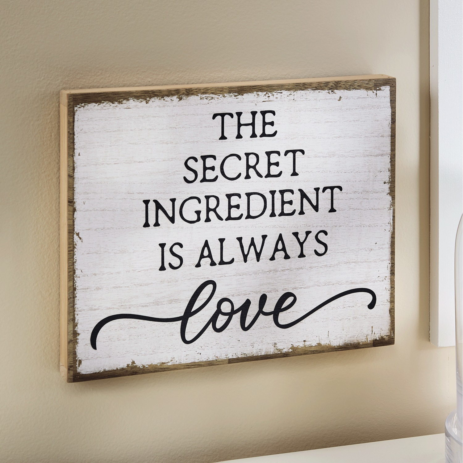 Secret Ingredient Box Sign | Country Door