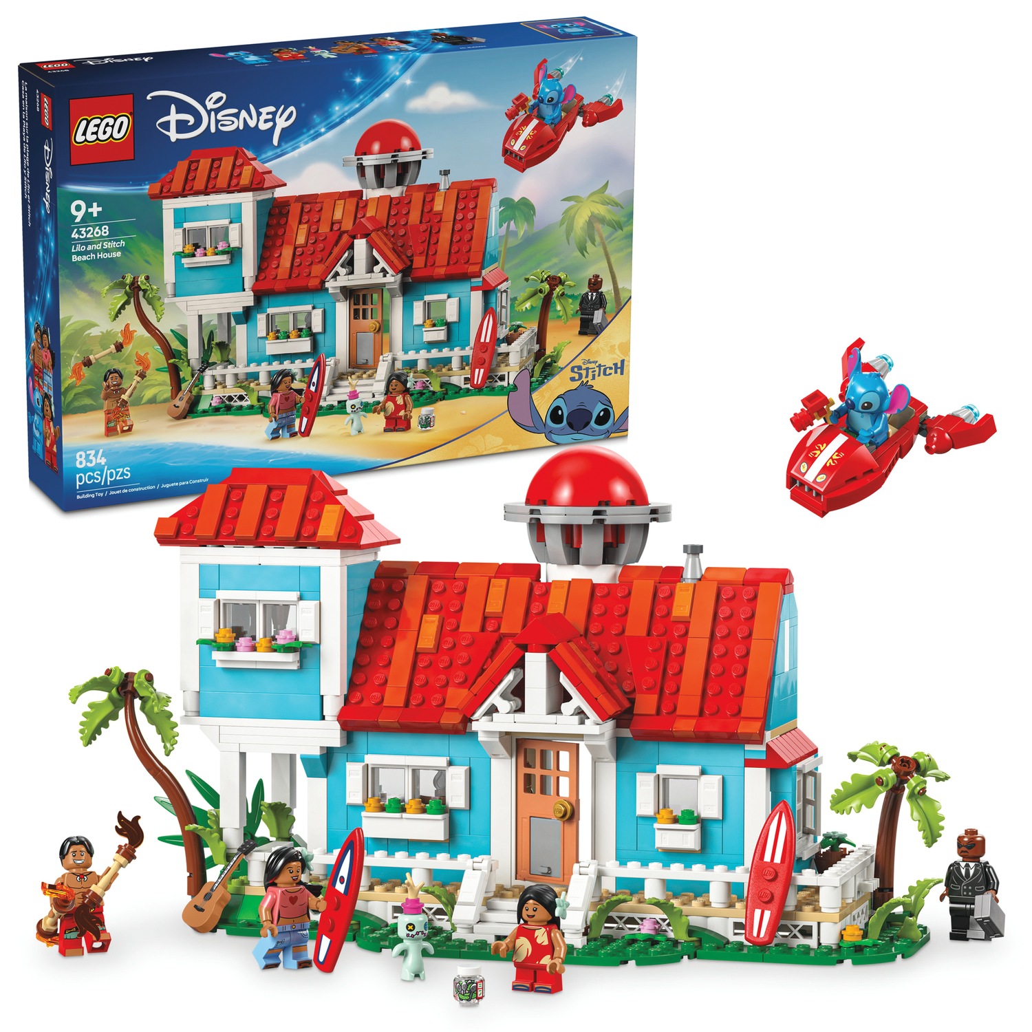 LEGO Disney Lilo and Stitch Beach House | Country Door