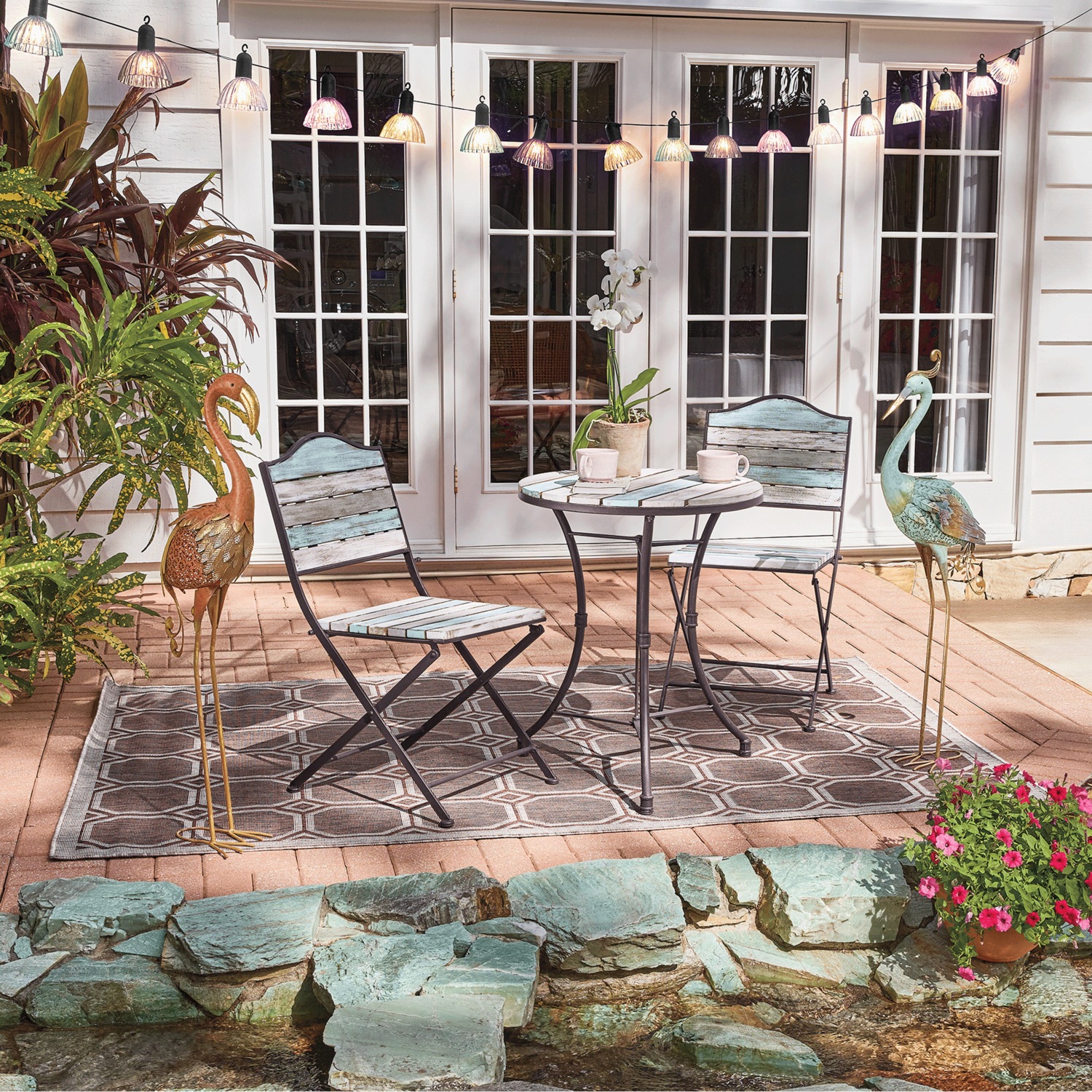 Metal Statement Bird Sculpture | Country Door