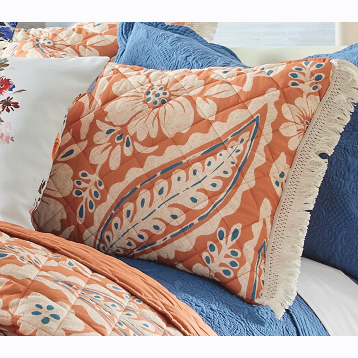 Ophelia Oversized Quilt and Sham | Country Door