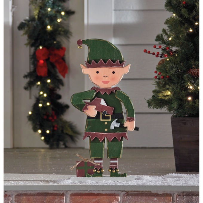 christmas elves decorations